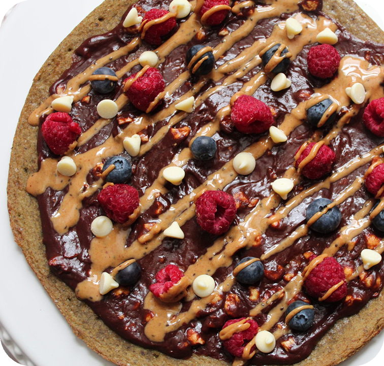 Valentine's Day Dessert Pizza – Unbun Foods